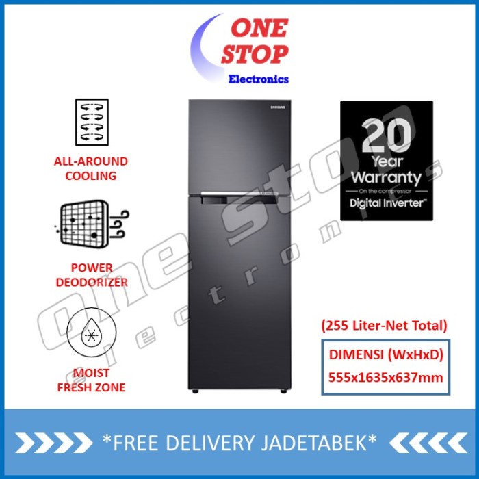 Jual SAMSUNG RT25FARBDB1 Kulkas 2 Pintu Digital Inverter Compressor 255L | Shopee Indonesia