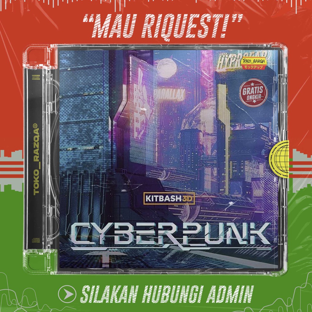 Jual Kitbash3D Models - Cyberpunk 2022 3D ASSETS | Shopee Indonesia