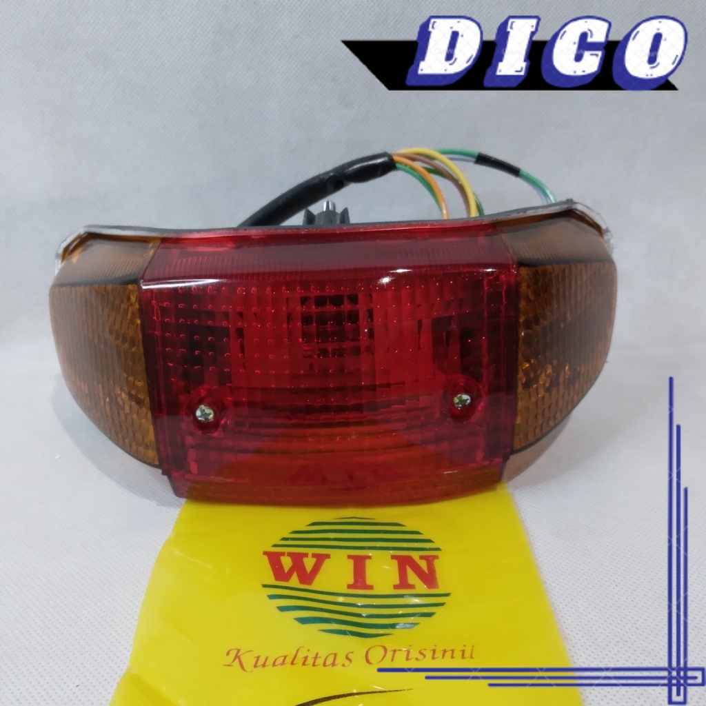 Jual Lampu Belakang Astrea Grand Bulus / Sabit | stop lamp assy WIN ...