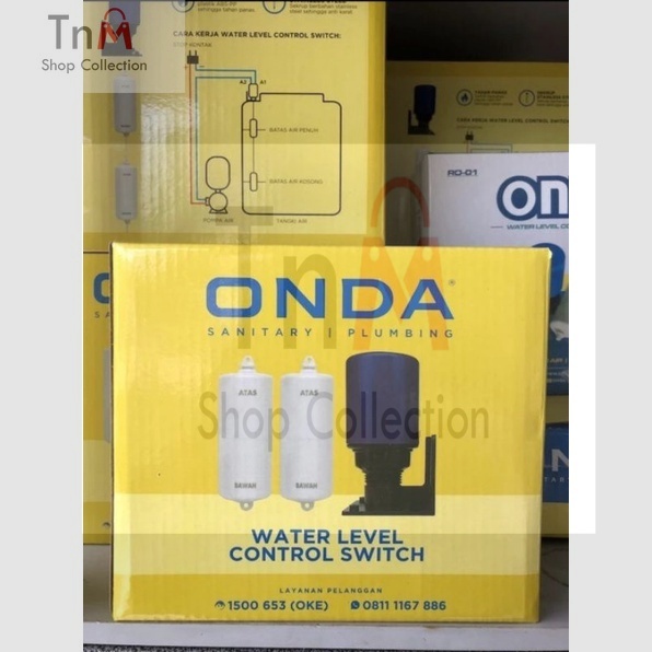 Jual ONDA Water Level Control Switch / Kadar Toren Pelampung Otomatis ...