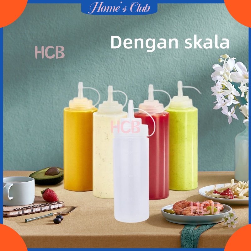 Jual HCB Botol Squize Saus / Refillable Bottle / Botol Kecap / Botol ...