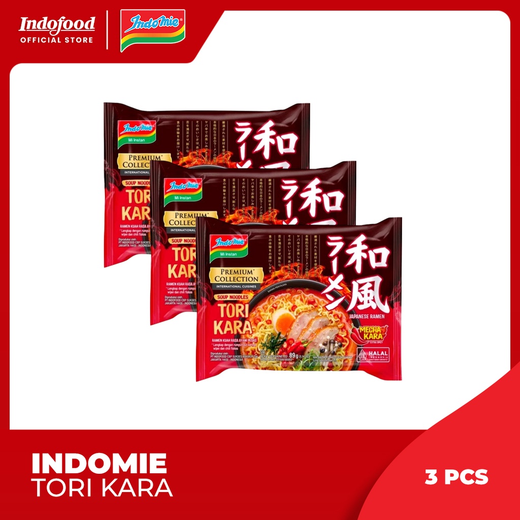 Jual 3 Pcs - Indomie Tori Kara Ramen | Shopee Indonesia