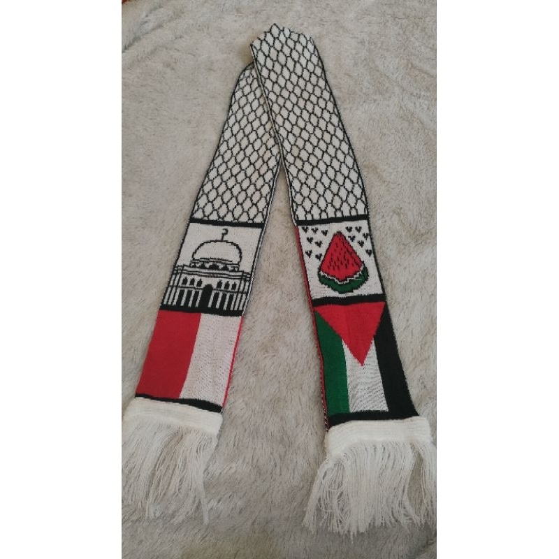 Jual SYAL ANAK RAJUT KOMPUTER BENDERA PALESTINA SEMANGKA EXLUSIVE ...