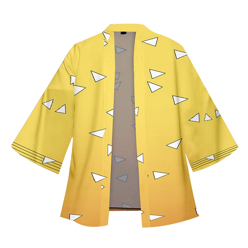 Jual Demon Slayer Anime Cartoon Fashion Men Women Loose Summer Beach ...