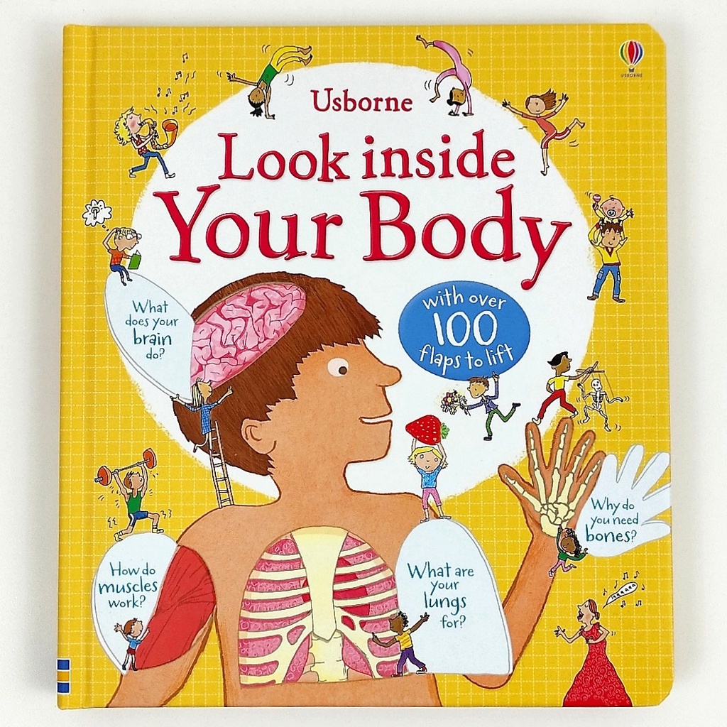 Jual (Usborne) ORIGINAL Usborne Look Inside Your Body - Books Bunny ...