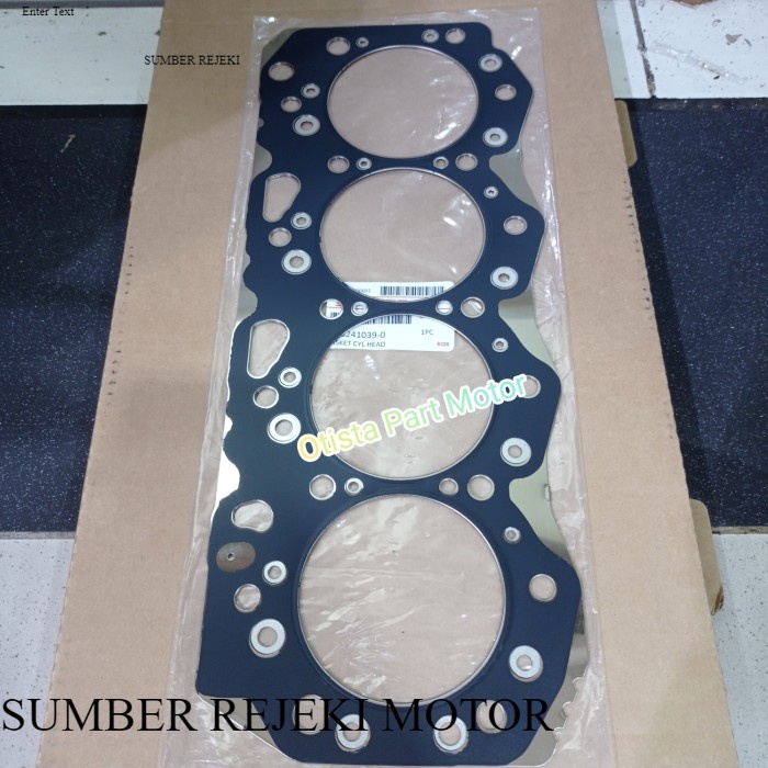 Jual PACKING ONLY GASKET CYLINDER HEAD ISUZU DMAX D-MAX NEW 4JJ1 4JK1 MUX | Shopee Indonesia