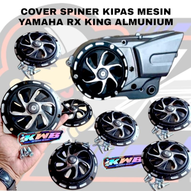 Jual Cover spiner kalter yamaha rx king cover kipas mesin spinner pnp ...