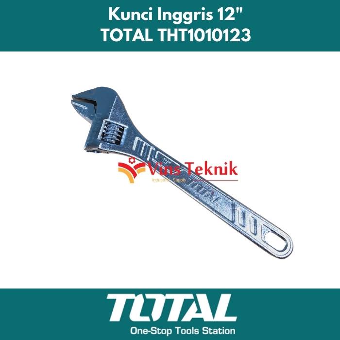Jual TOTAL THT1010123 Adjustable Wrench Kunci Inggris 12inch | Shopee ...