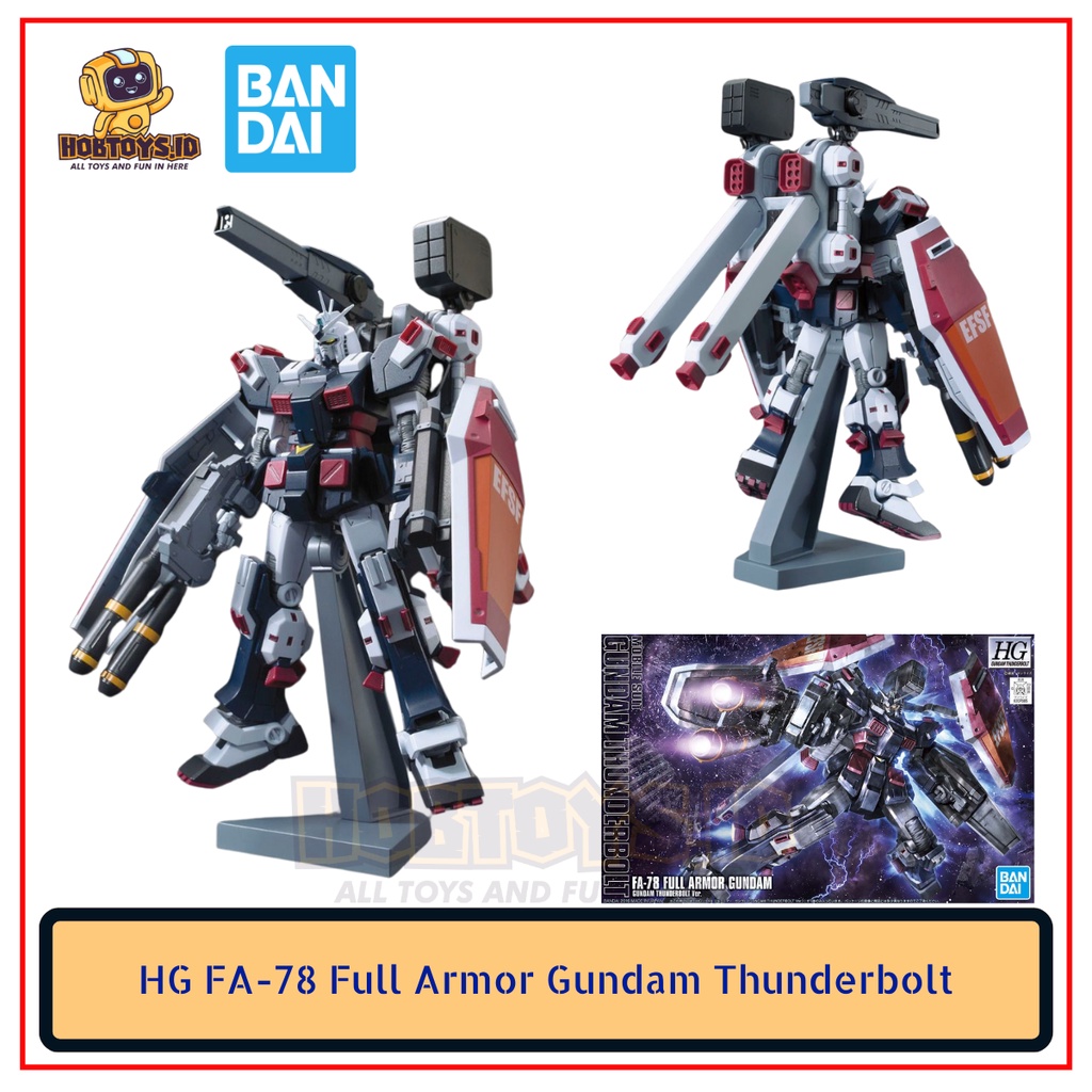 Jual HG FA-78 FULL ARMOR GUNDAM THUNDERBOLT | Shopee Indonesia
