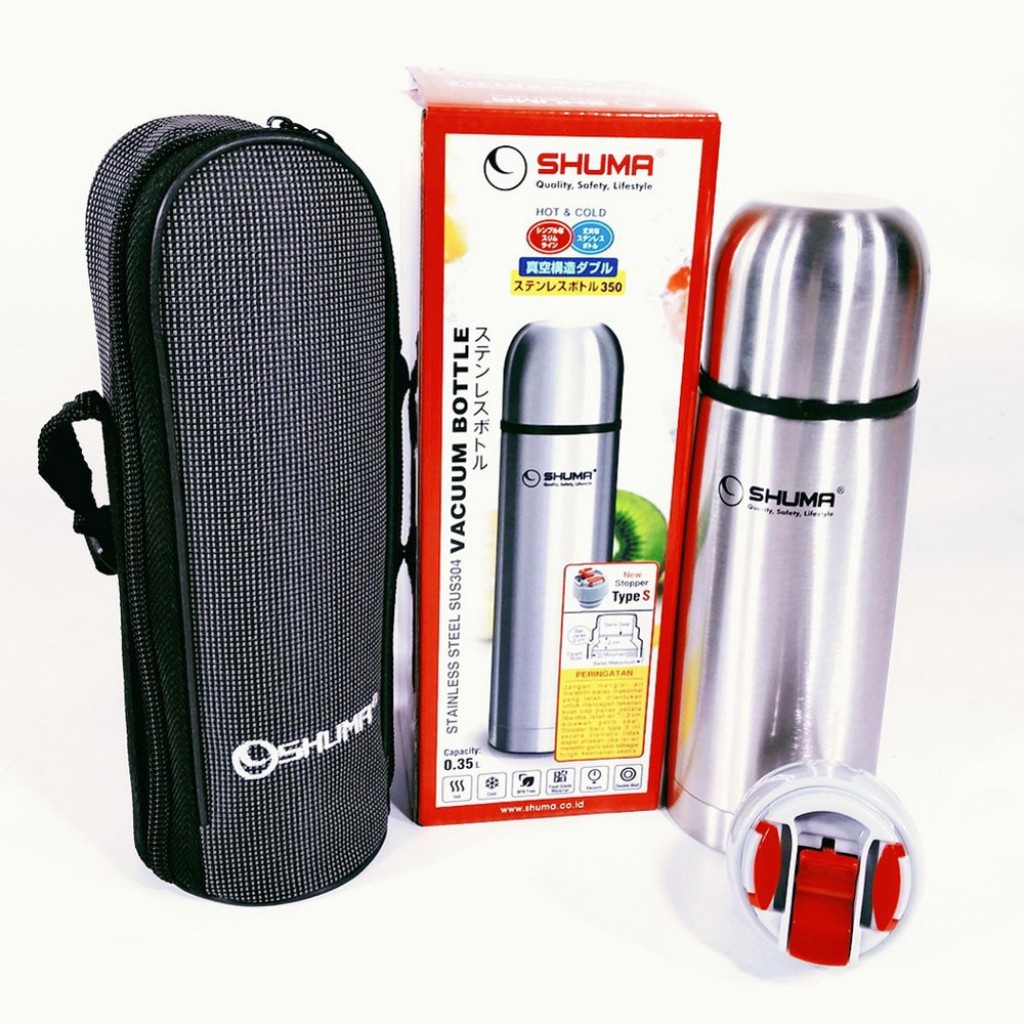 Jual Shuma Stainless Steel Thermos | Termos Stainless Original | Shopee ...