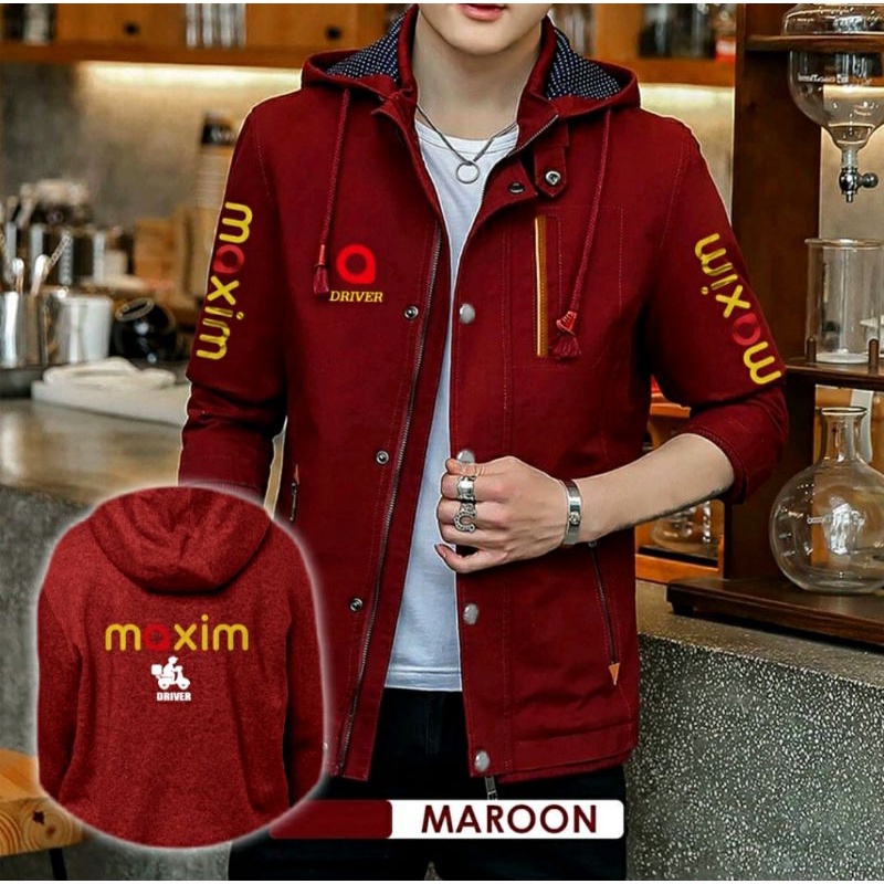 Jual jaket semi parka maxim / jaket kanvas maxim / jaket maxim driver ... Jual jaket semi parka maxim / jaket kanvas maxim / jaket maxim driver ...