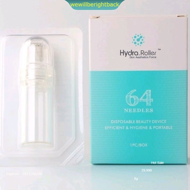 Jual jarum hydra needle 20pin 25pin hydra roller 64pin dermaroller meso ...