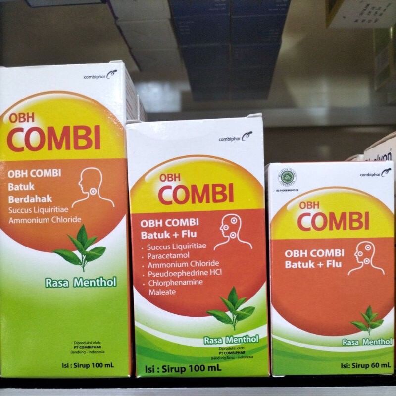 Jual Obh Combi Batuk Plus Flu 100ml & 60ml / IM | Shopee Indonesia