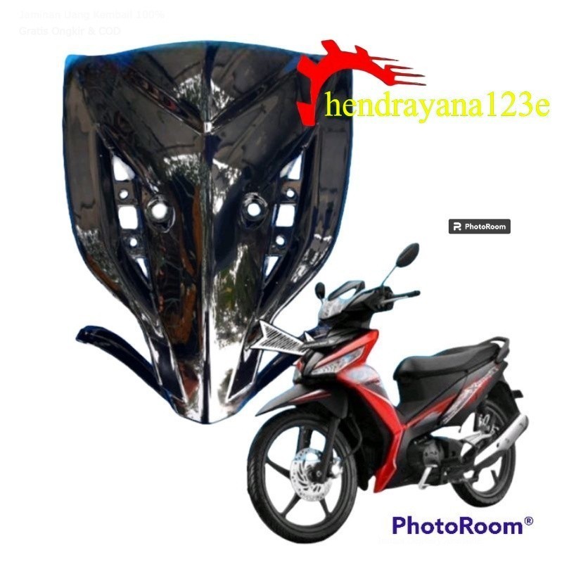 Jual Cover Front Tameng Dada Panel Depan Dasi Body Depan Supra x 125 FI ...