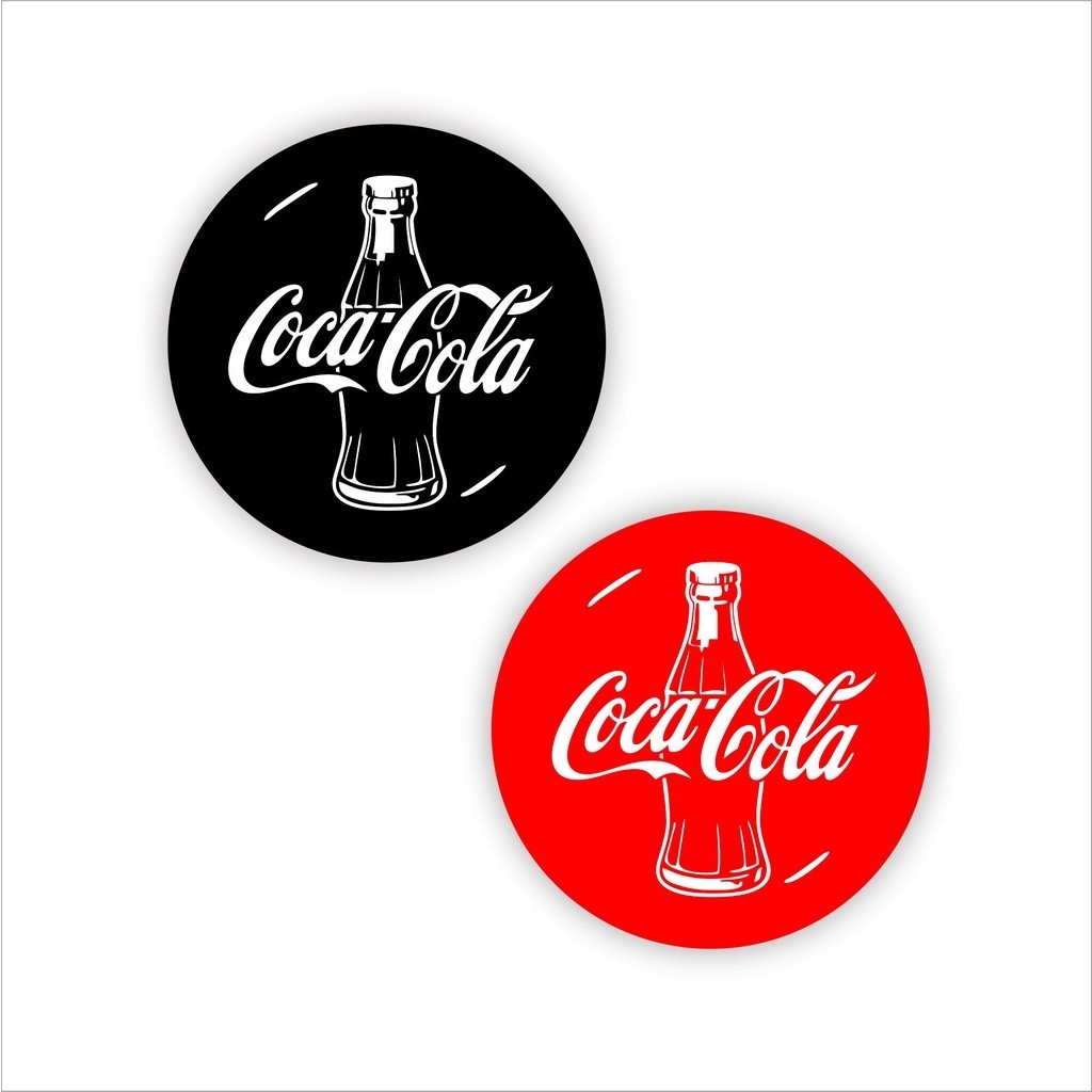 Jual Sticker brand distro Coca cola bahan graftac anti air | Shopee ...
