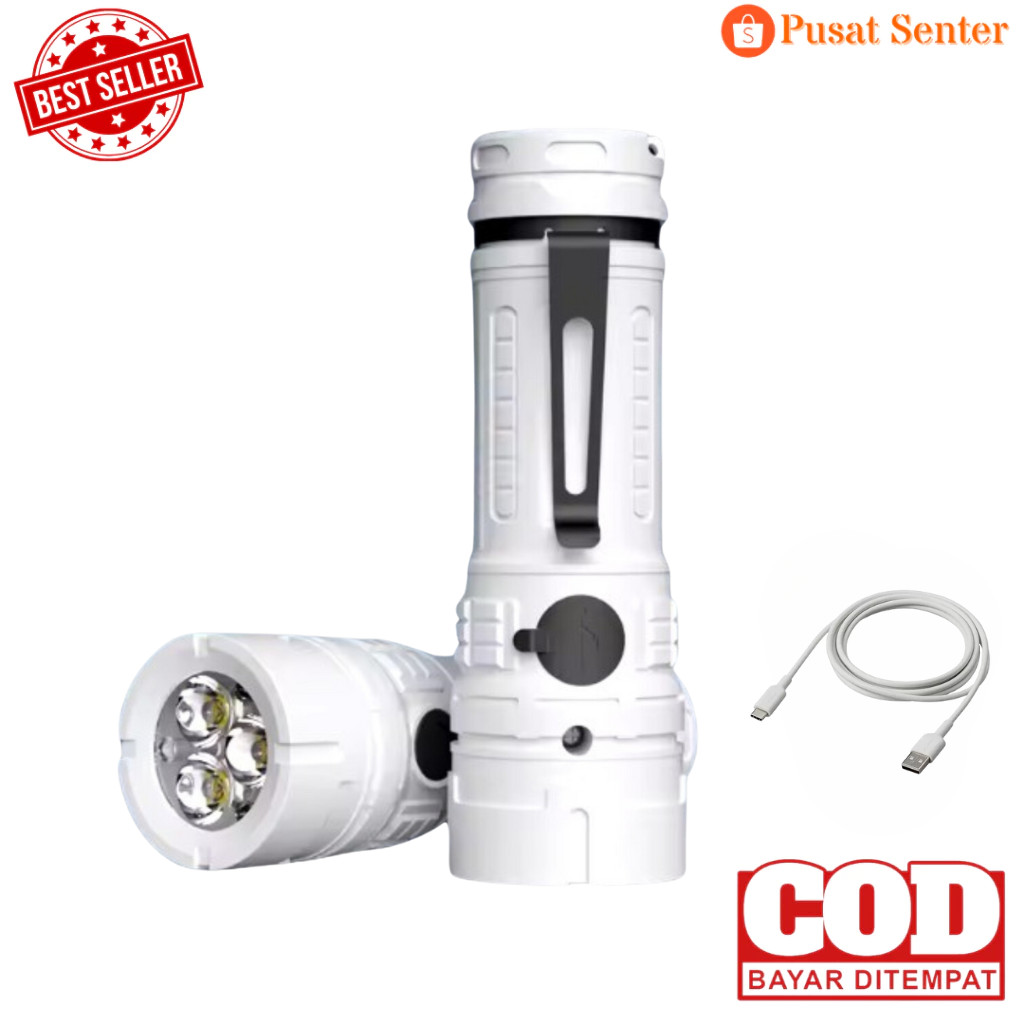 Jual Pusat SENTER PREMIUM enter Swat Mini Zoom Super Terang Senter Swat ...