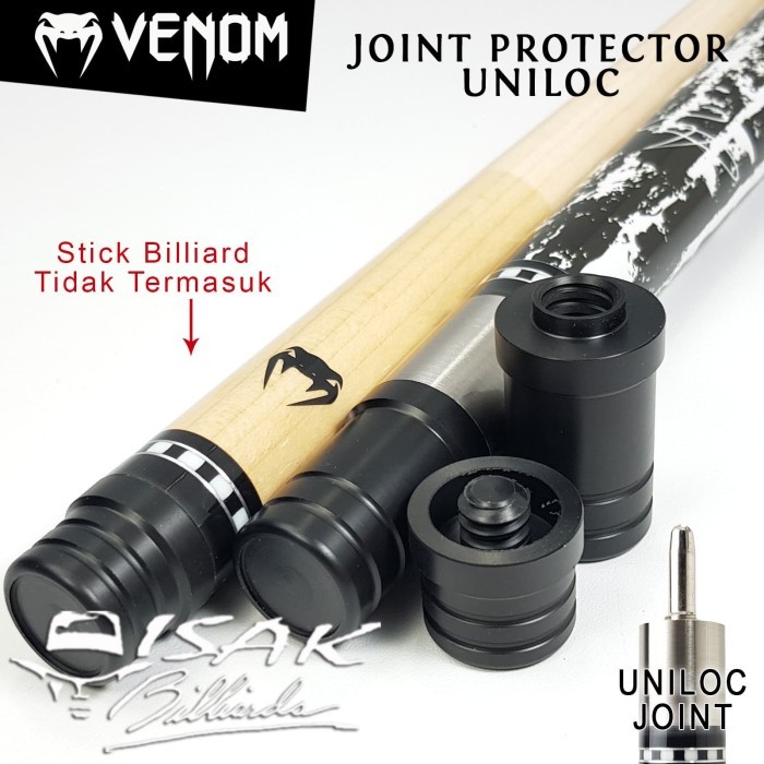 Jual Uniloc Joint Protector - Venom Predator Lucasi Fury Cue Stick ...