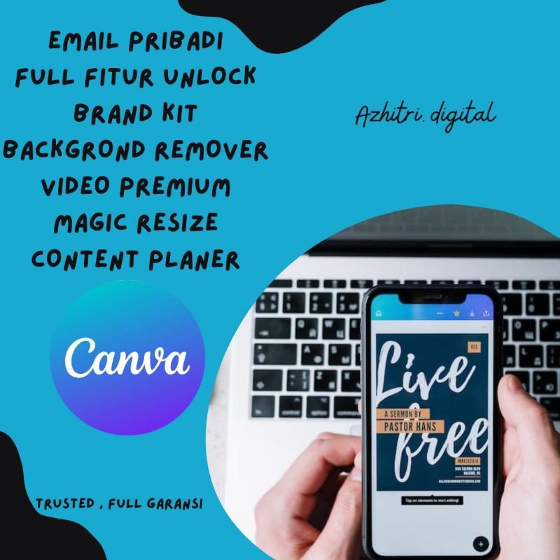 Jual CANVA_PRO_PREMIUM LIFETIME FULL GARANSI WORK ALL DEVICE | Shopee ...