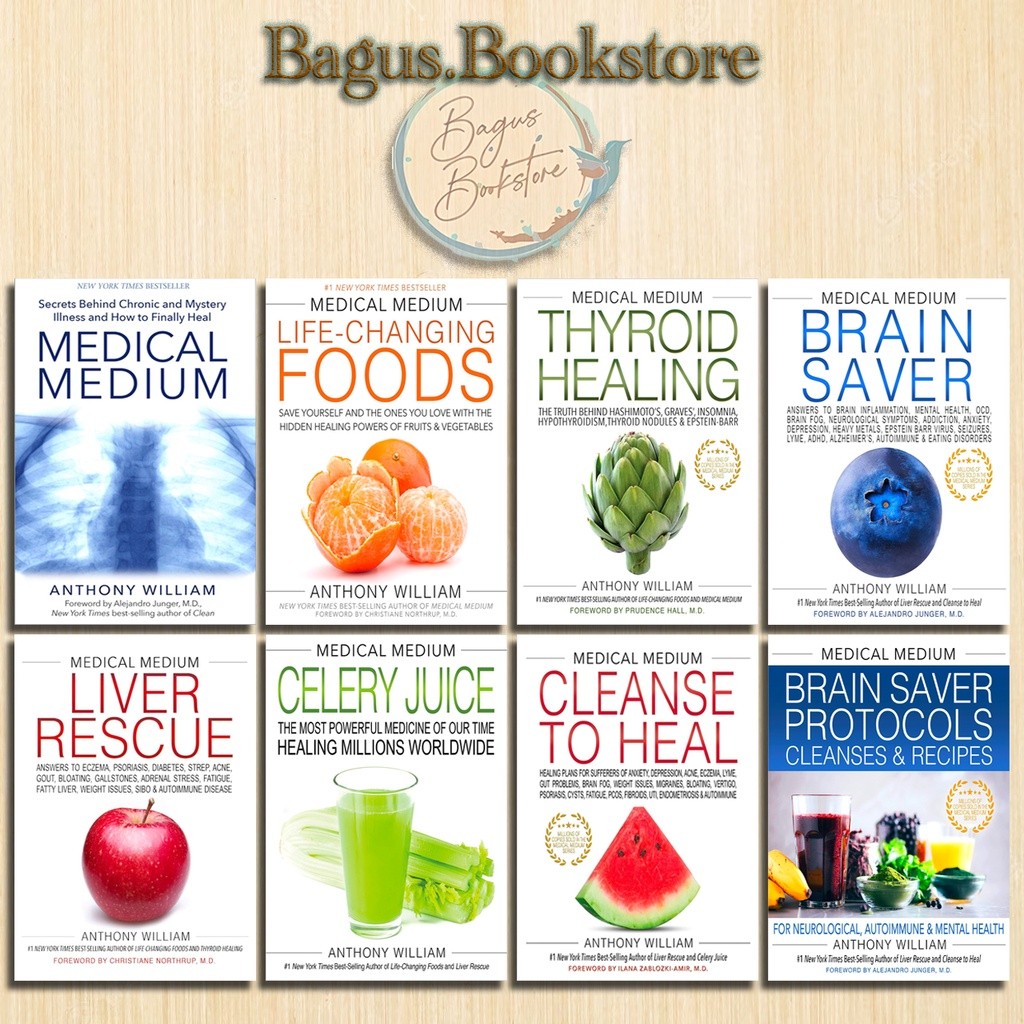 Jual Medical Medium: Cleanse to Heal (8 Book) - Anthony William ...