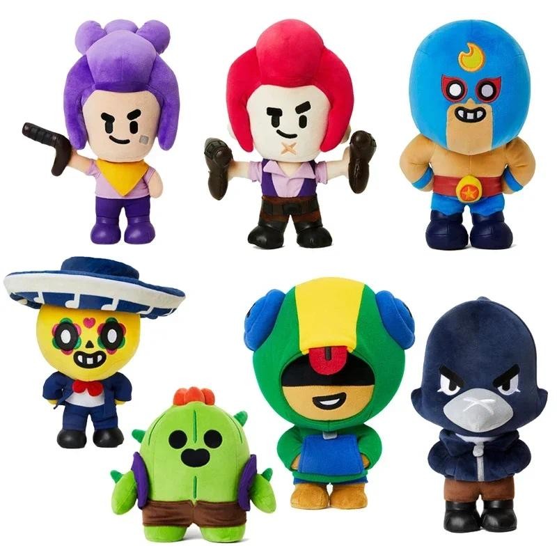 Jual Brawl Cartoon Supercell Spike Plush Toy Stars Dolls Game ...