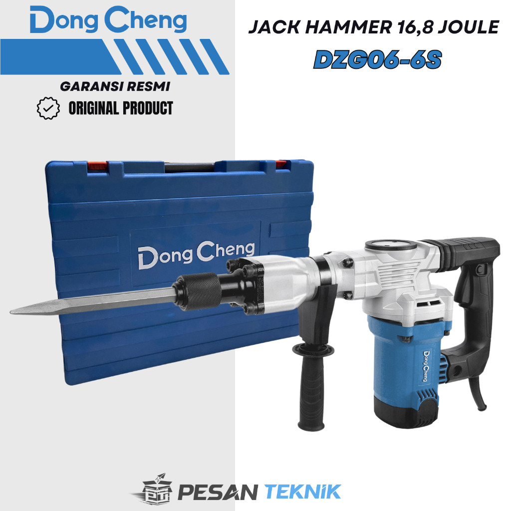 Jual Mesin Bobok Beton DZG06-6 Jack Hammer Demolition Hammer DongCheng DZG06-6S | Shopee Indonesia