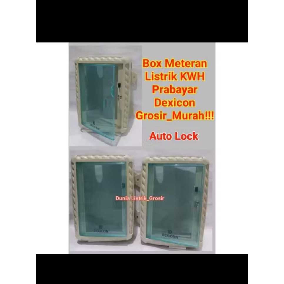 Jual Box Meteran Listrik KWH Auto Lock Box Meteran Pulsa PLN Tutup ...