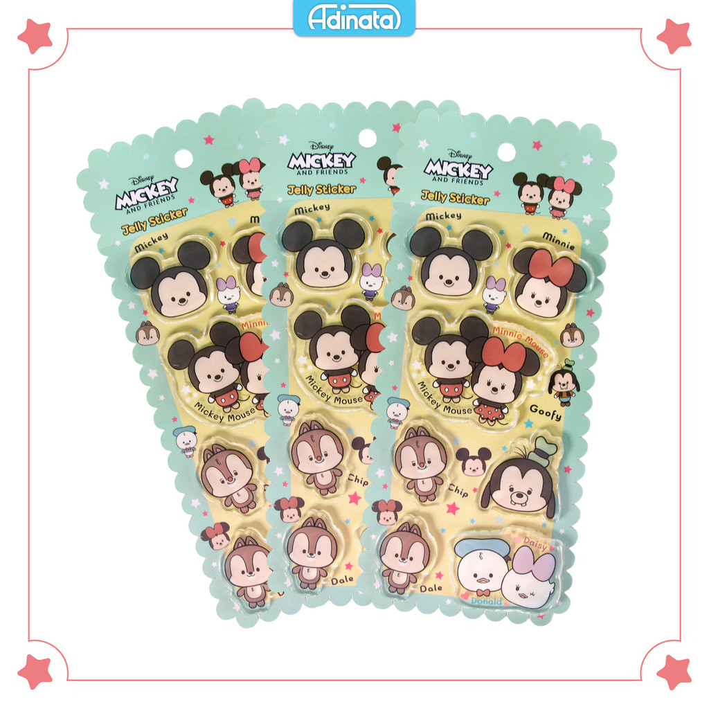 Jual Mickey Jelly Stickers 2501-6103 - Adinata / Sticker | Shopee Indonesia
