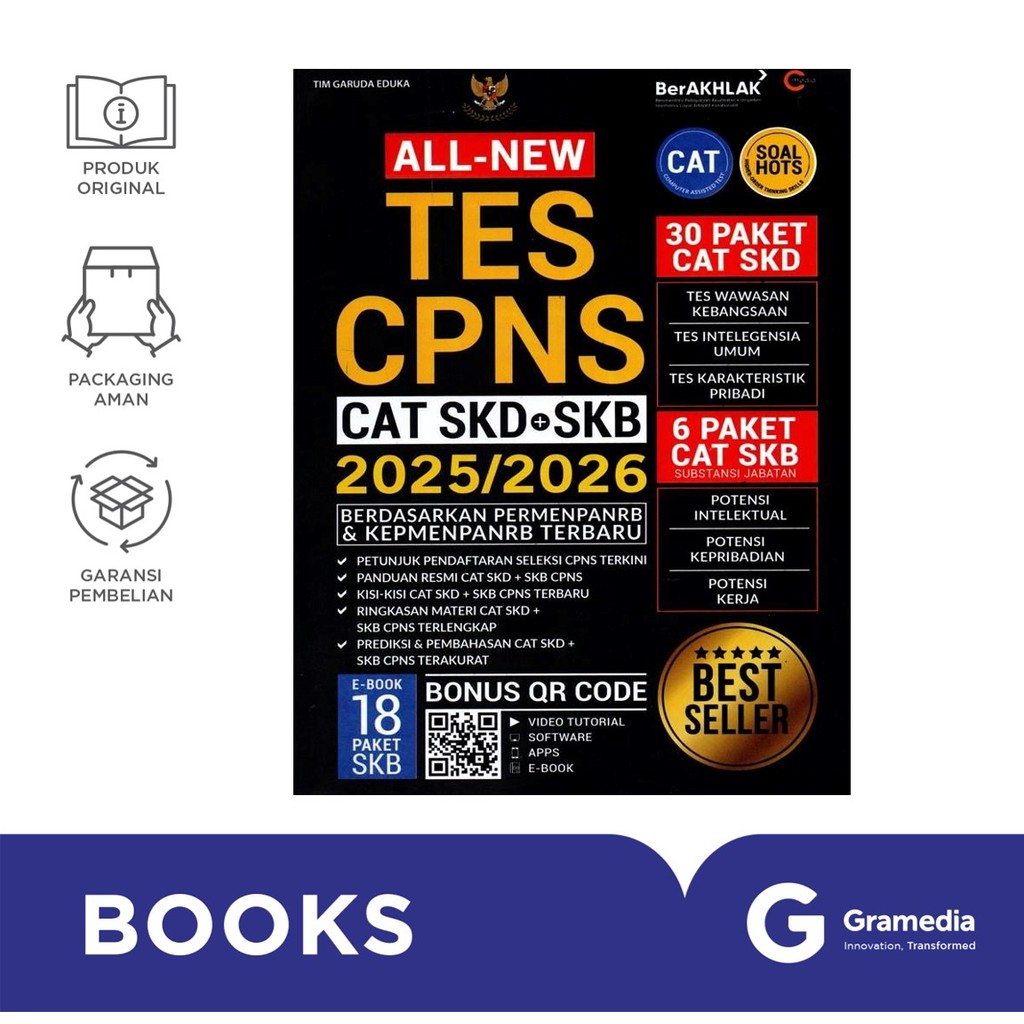 Jual All New Tes CPNS CAT SKD+SKB 2025/2026 | Shopee Indonesia
