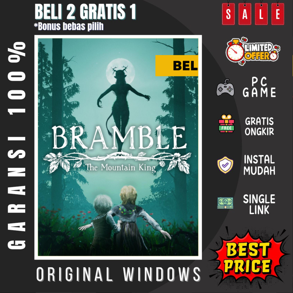 Jual BRAMBLE THE MOUNTAIN KING - GAME PC - GAME LAPTOP - PC GAMES ...