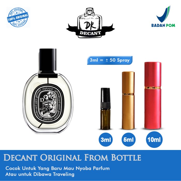 Jual Decant Diptyque Do Son EDP 1ml 2ml 3ml 5ml & 10ml Original | Shopee Indonesia