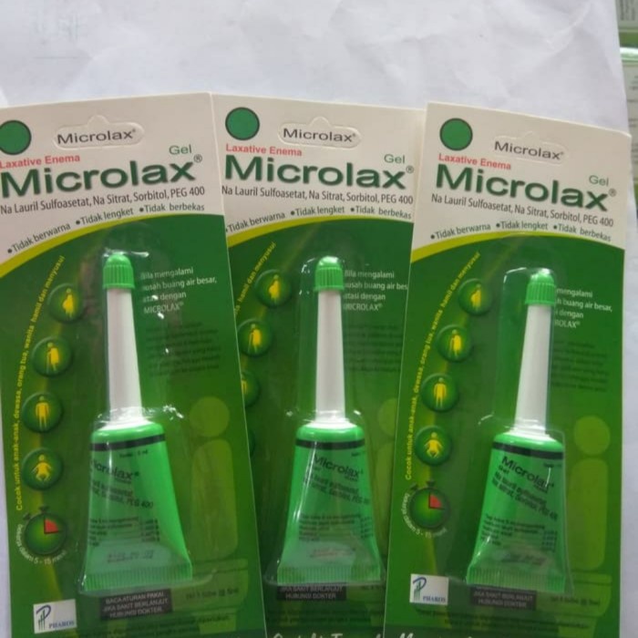 Jual Microlax Gel 1 Tube /Mengatasi Sembelit Susah BAB/Pencahar ...