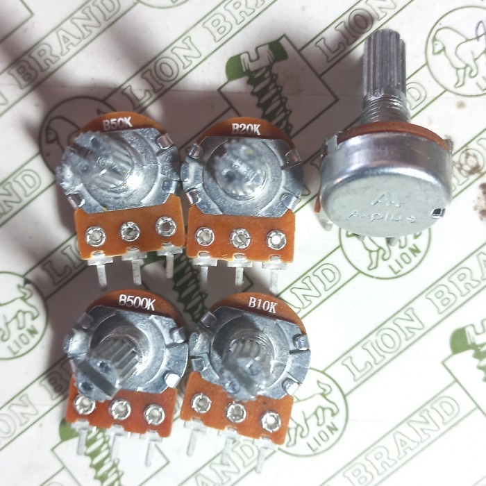 Jual potensiometer mono 20k potensio meter B20K 203 B203 B A PLUS APLUS ...