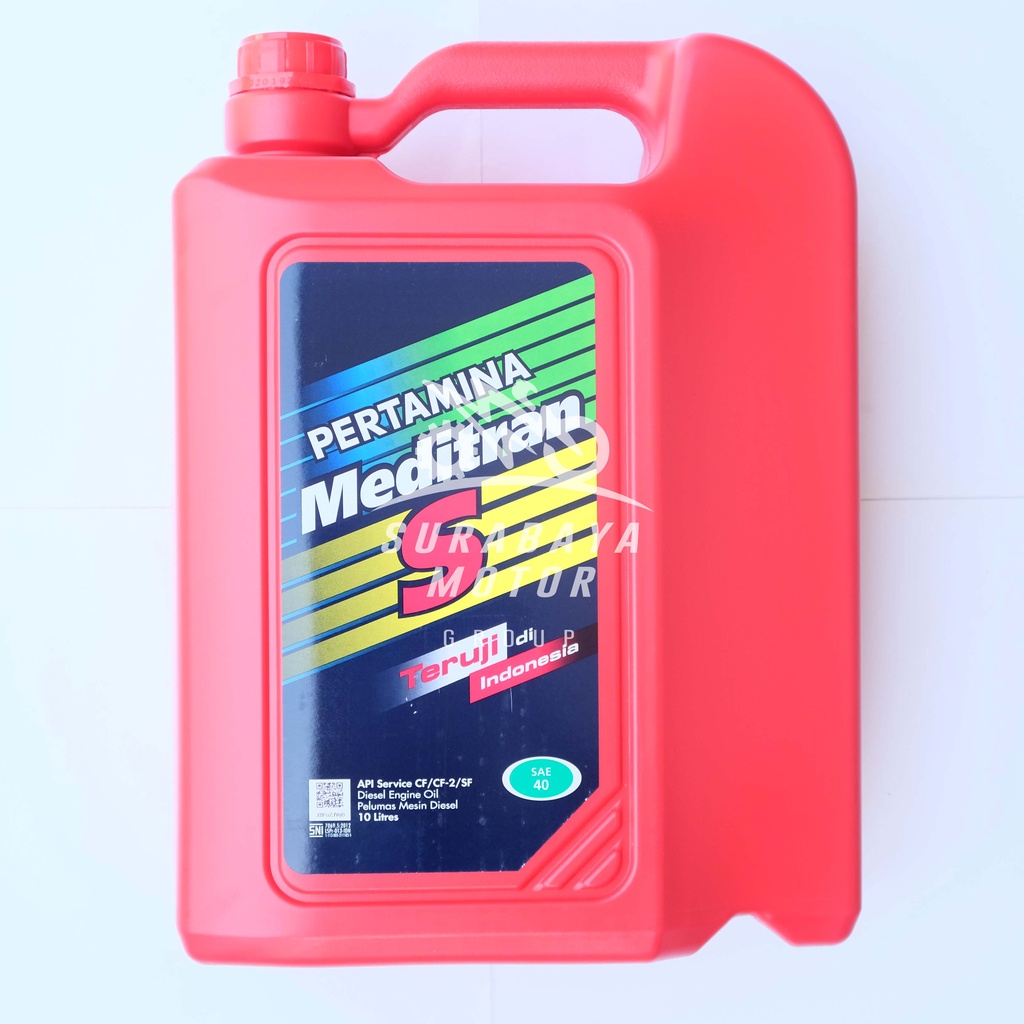 Jual Oli Meditran S40 10L GALON Sae 40 Pertamina Mesin Diesel 10 Liter ...