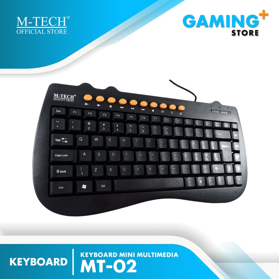 Jual M-Tech Keyboard MTK 02 PC Laptop Mini Multimedia | Shopee Indonesia