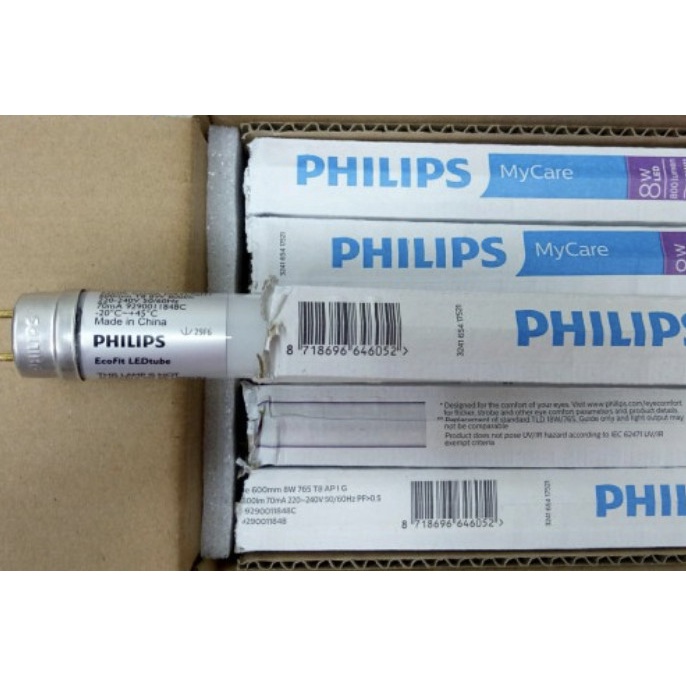 Jual PHILIPS TL LED Ecofit Industri 8W 60CM 8 Watt Ledtube AP I G ...