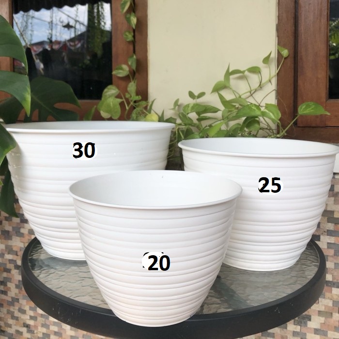 Jual PROMO TERMURAH POT TAWON/ pot motif tawon/diamter 20cm 25cm 30cm ...