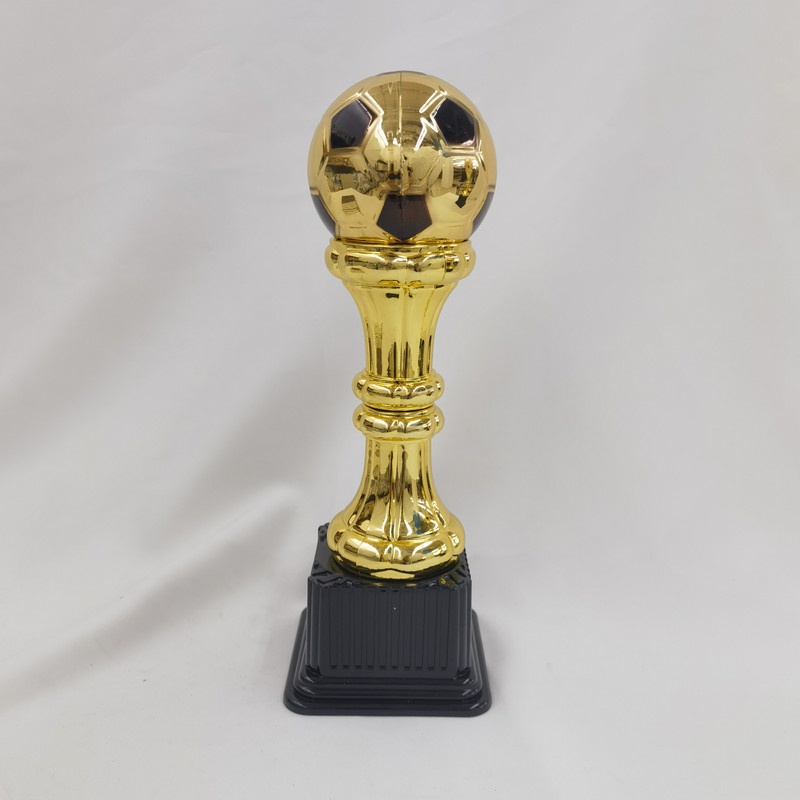 Jual Piala Plastik Sepak Bola Gold Black X9031C Trophy Piala Kejuaraan ...