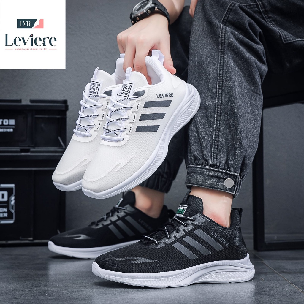 Jual EVR Sepatu Sneakers Wanita & Pria Casual Couple Sport Shoes LV0433 ...