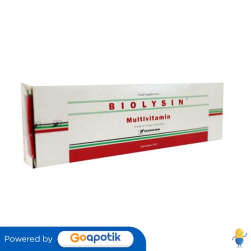 Jual Biolysin Box 100 Tablet | Shopee Indonesia