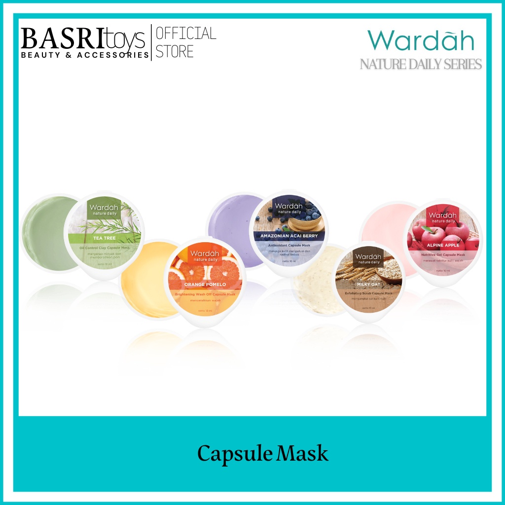 Jual WARDAH Nature Daily Capsule Mask | Shopee Indonesia
