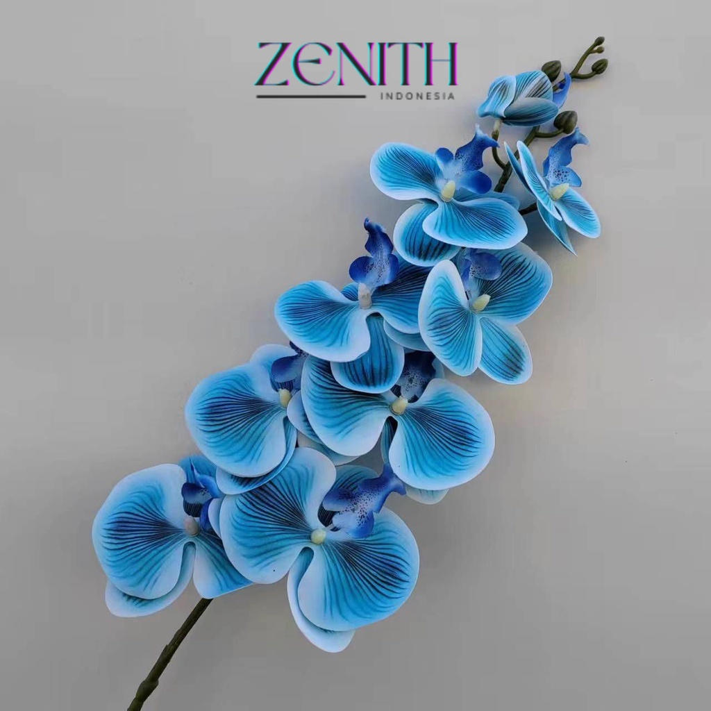 Jual Zenith - 3D Orchid 105cm Bunga Anggrek Latex Premium Tebal Orchid ...