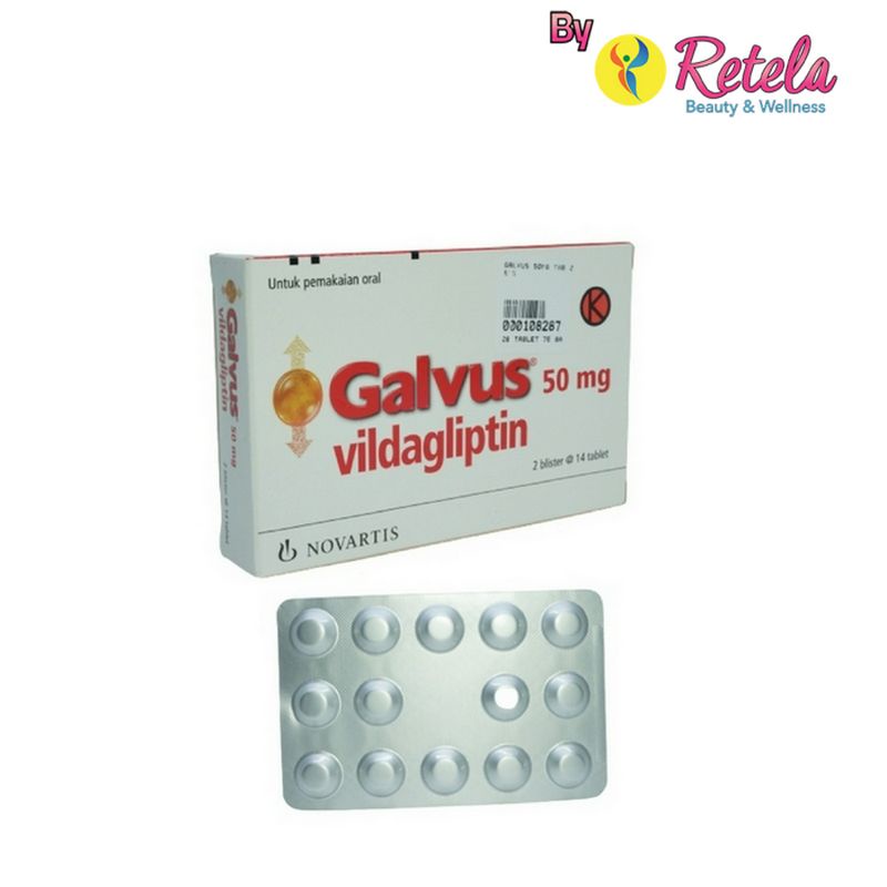 Jual GALVUS 50MG 1 STRIP 14 TABLET | Shopee Indonesia