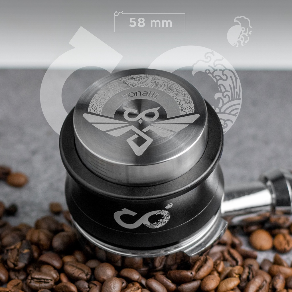 Jual Distributor Tamper Ondazio 2 sisi Wave Tamper Klik 58mm Espresso ...