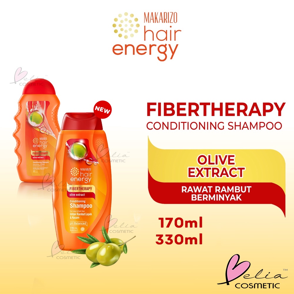 Jual MAKARIZO HAIR ENERGY SHAMPOO BOTOL 170ML & 330ML SHAMPO SAMPO ...