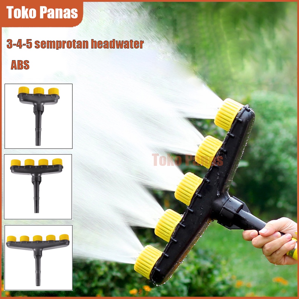 Jual 3/4/5 Kepala Nozzle Sprinkler Air Irigasi Taman Air Sprayer Untuk ...