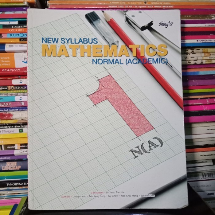 Jual New Syllabus Mathematics 1 Normal Academic/Shinglee original ...