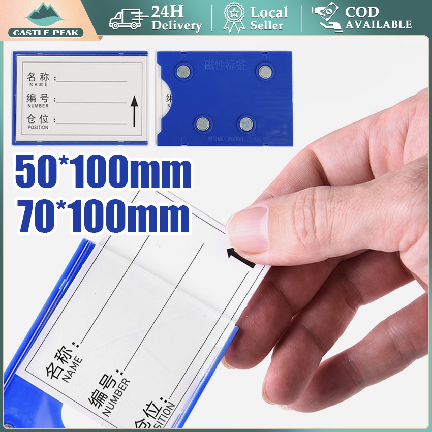 Jual Label Harga Type Magnetik/Tempat Harga Rak Minimarket/Price Tag ...