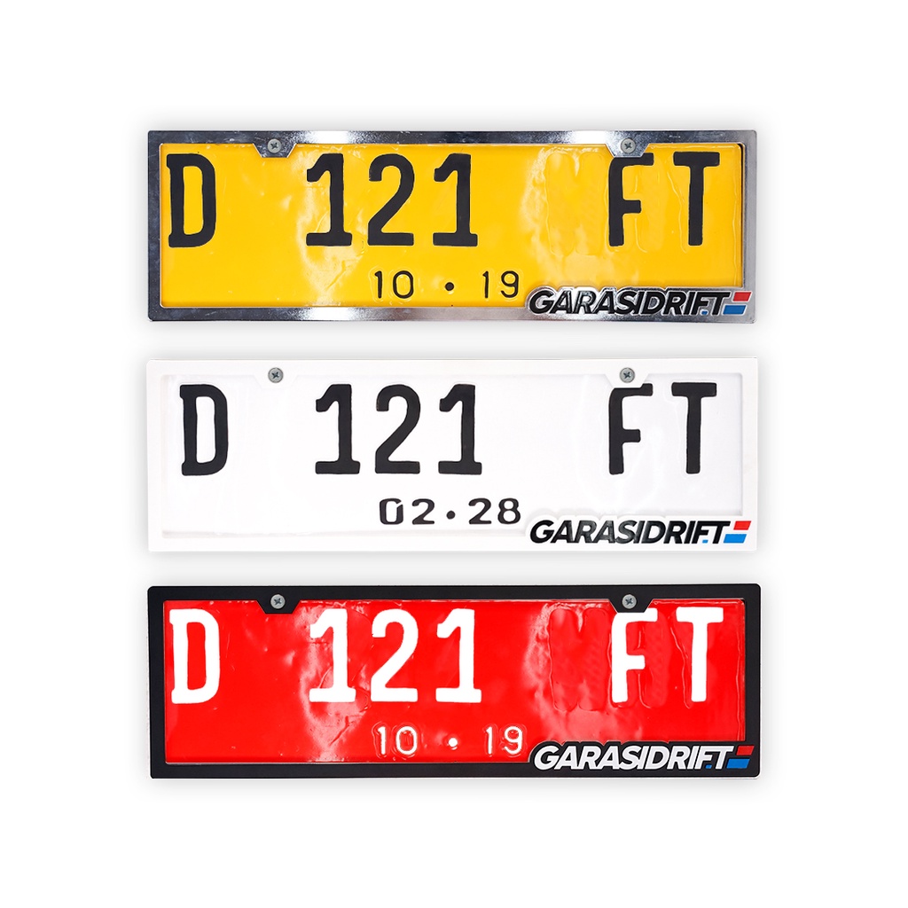 Jual Garasi Drift Licence Frame Plate | Shopee Indonesia