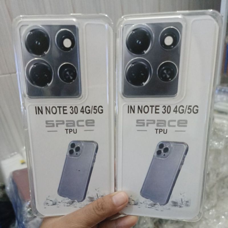 Jual Case Clear Space Bening infinix Note 30 4G/5G Casing Transparan Pelindung Camera | Shopee ...