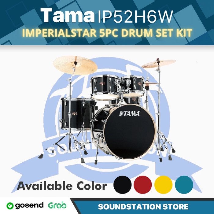 Jual TAMA IMPERIALSTAR Acoustic Drum Kit 5 Piece | Imperial Star ...